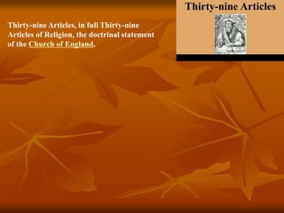 Lecture-15; The Reformation in England | PPT