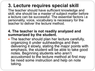 Lecture | PPTX