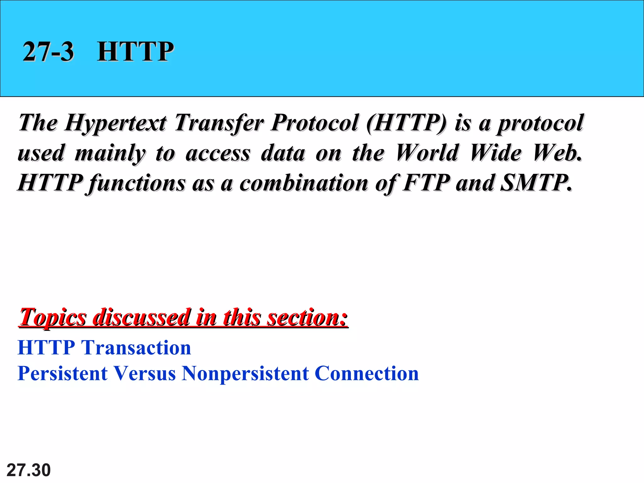 transfer protocols,ftp,smtp,pop,imap | PPT
