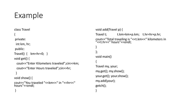 [OOP - Lec 16,17] Objects as Function Parameter and ReturnType | PPTX