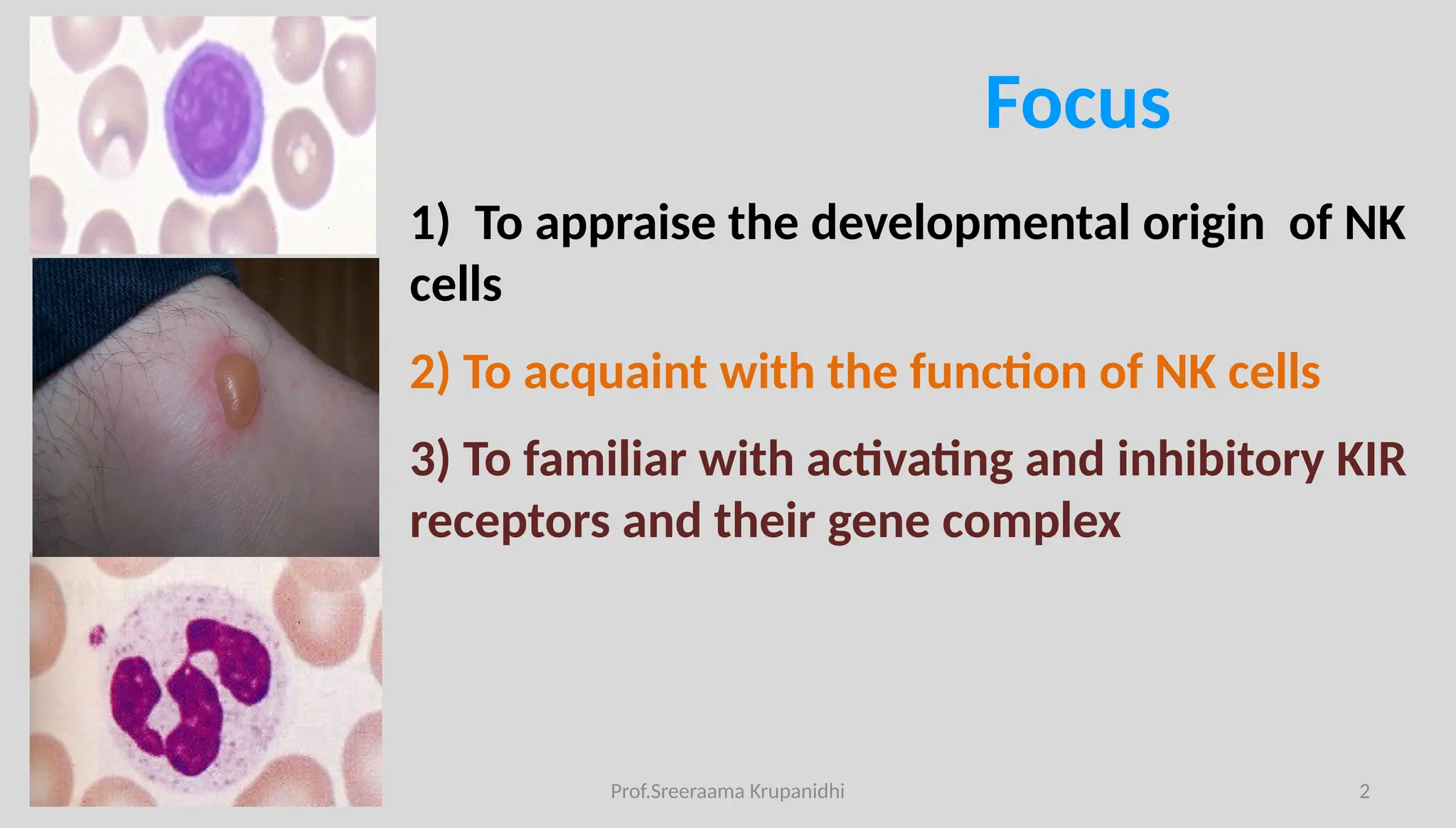 Lecture-16 Natural Killer Cell and its anti-cancerous attributes pptx ...