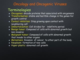 CANCER Basic Oncology and viral agents.pdf