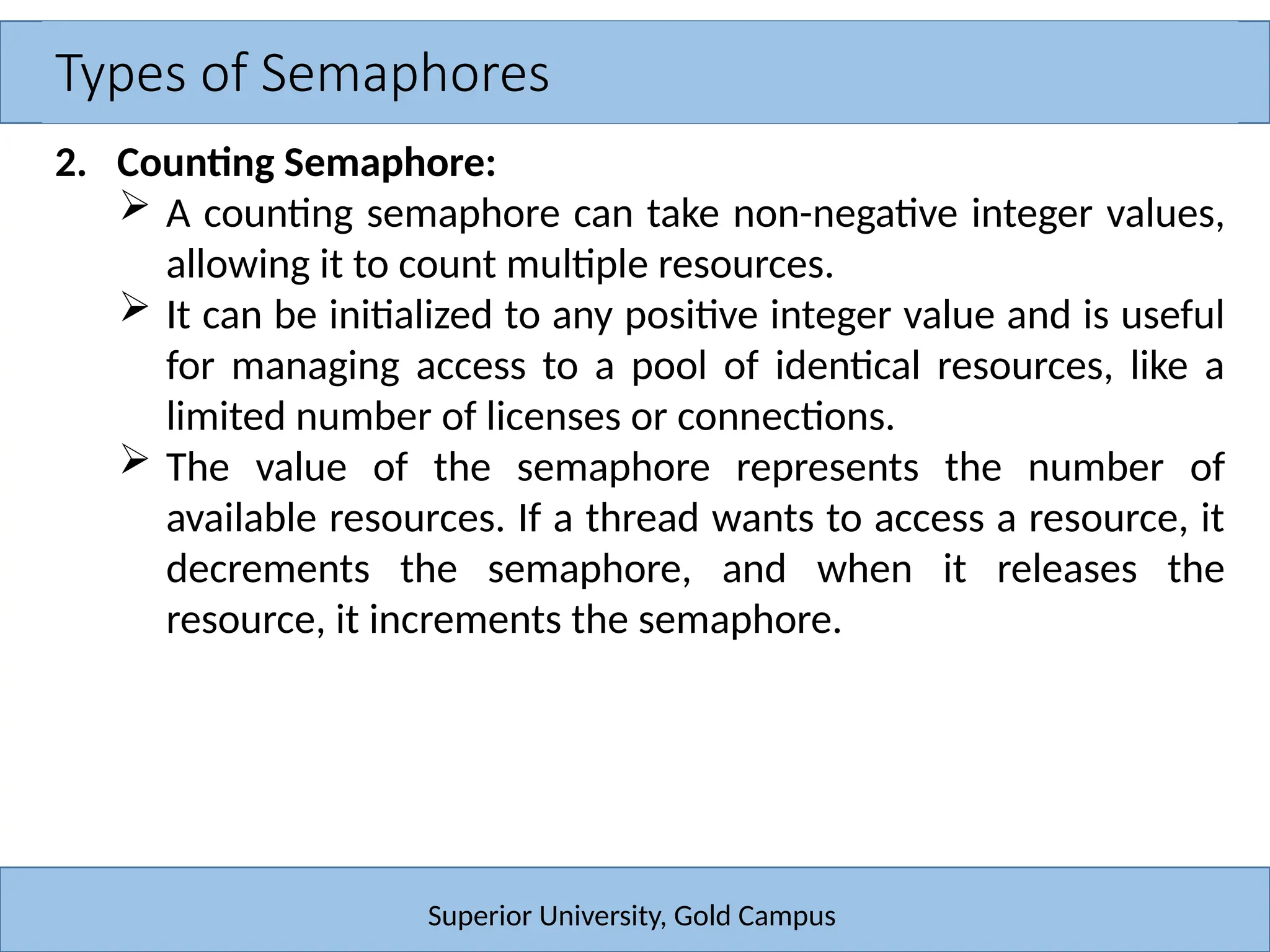 Lecture Semaphore Locks and Semaphores.pptx