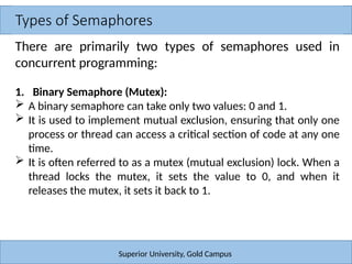 Lecture Semaphore Locks and Semaphores.pptx