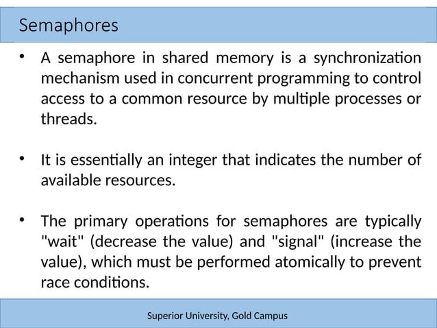 Lecture Semaphore Locks and Semaphores.pptx
