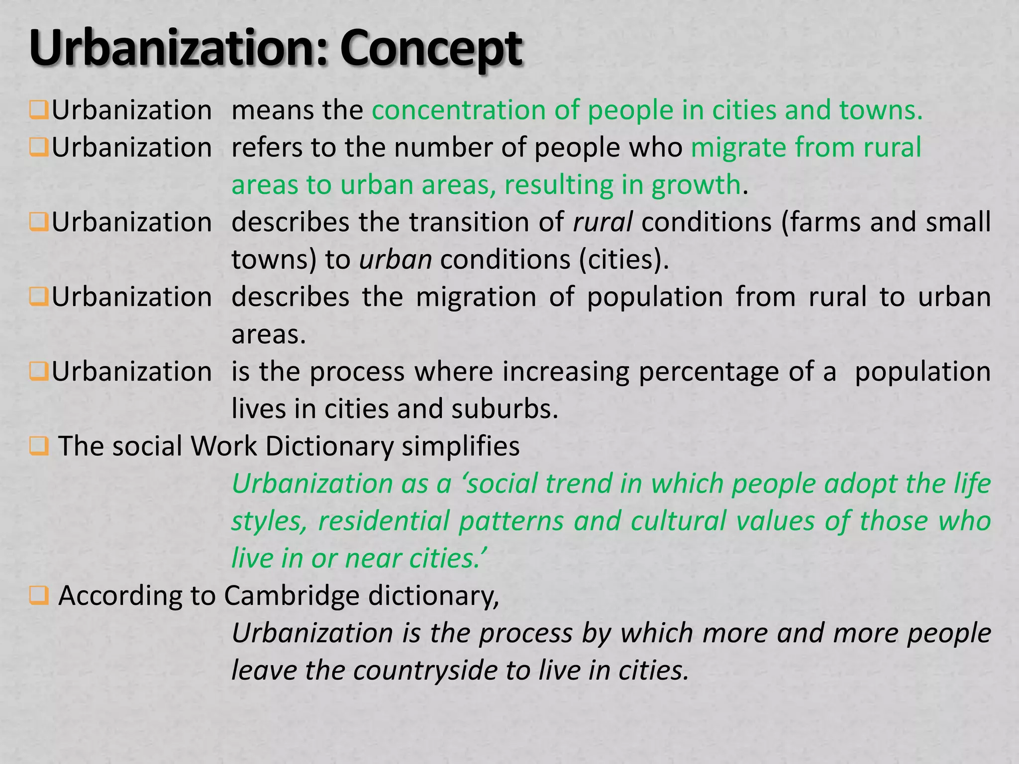 Urbanization in bangladesh | PPTX