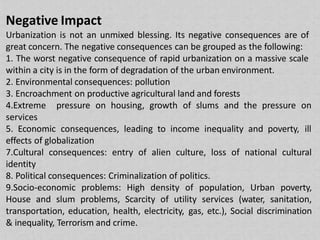 URBANIZATION IN BANGLADESH | PPTX