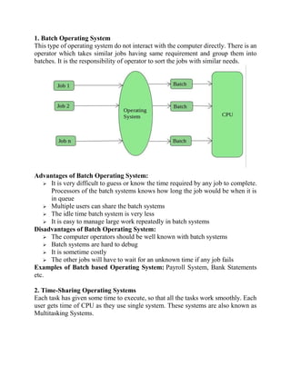 Operating System | PDF