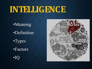 intelligence- meaning, types, factors, theories | PPTX
