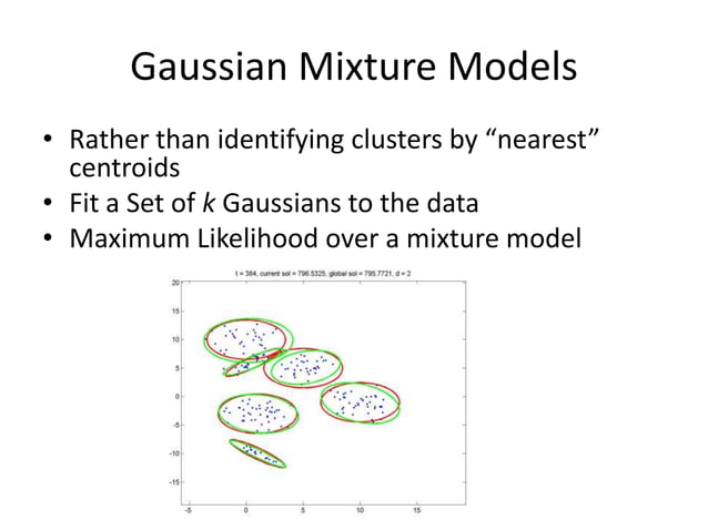 Lecture 18 Gaussian Mixture Models And Expectation Maximization Pptx Physics Science