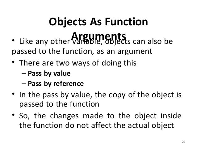 C++ Returning Objects C++ Returning Objects
