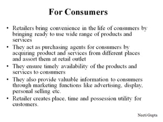 Importance of Retail | PPT