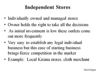 Store Based Retail | PPT