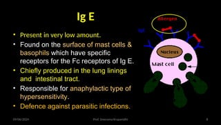 Lecture-18 Types of Immunoglobulins, their isotypes and generation of ...