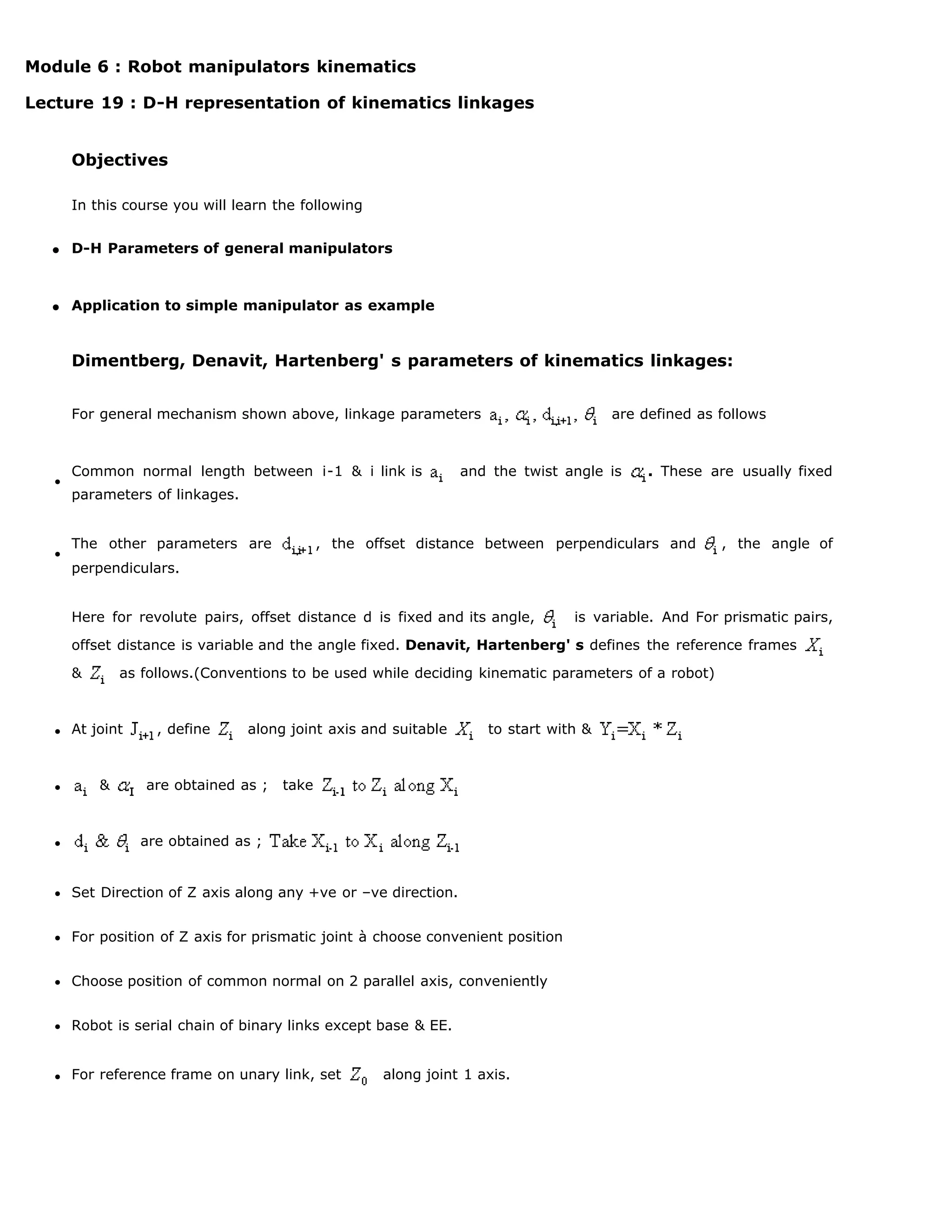 Lecture 19 | PDF | Robotics | Technology & Computing