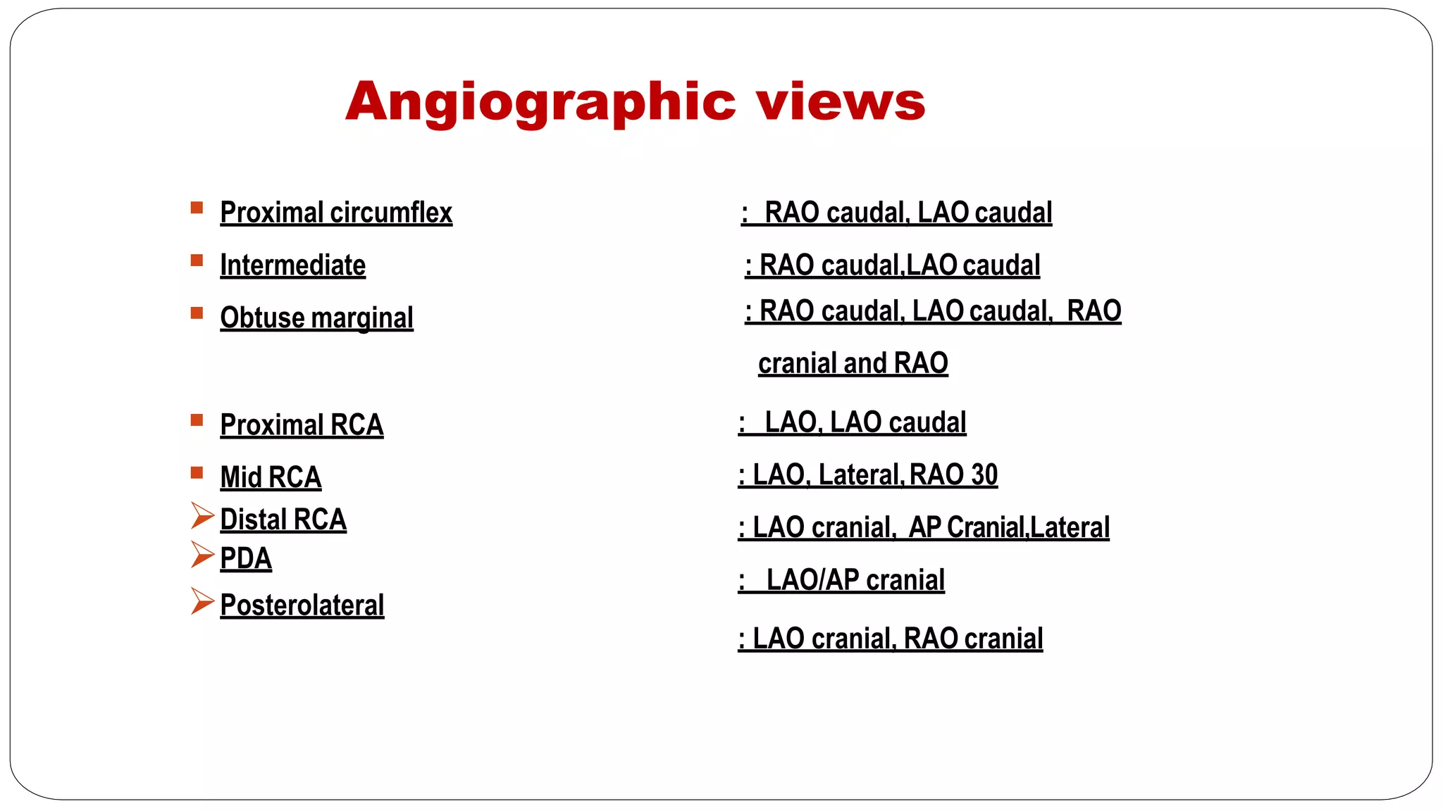 coronary angiography, LV angiogram and coronary anomalies | PPTX