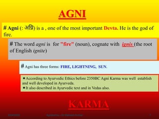 Lecture 1 Agnikarma-dr mahesh kumar -APPLICATION OF AGNIKARMA IN SURGICAL PRACTICE | PDF