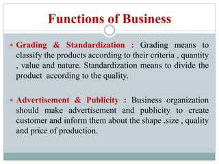 Basic concept of business | PPTX