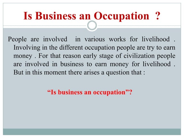 Basic concept of business | PPTX