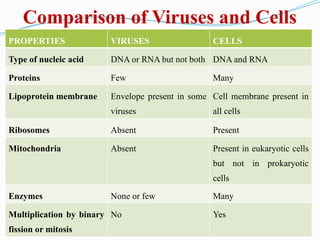 Basic virology viruses their structure and types | PPTX