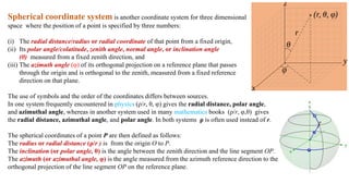 Coordinate systems | PPTX