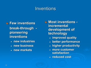 Lecture - 1(Creativity, Inventions & Innovation).ppt