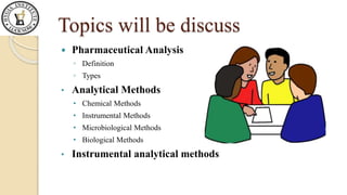 Lecture - 1 Introduction of Pharmaceutical Analysis.pptx