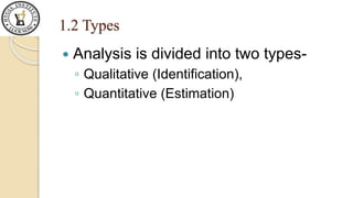 Lecture - 1 Introduction of Pharmaceutical Analysis.pptx