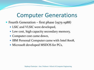 Lecture 1 introduction to computer and its organization | PDF