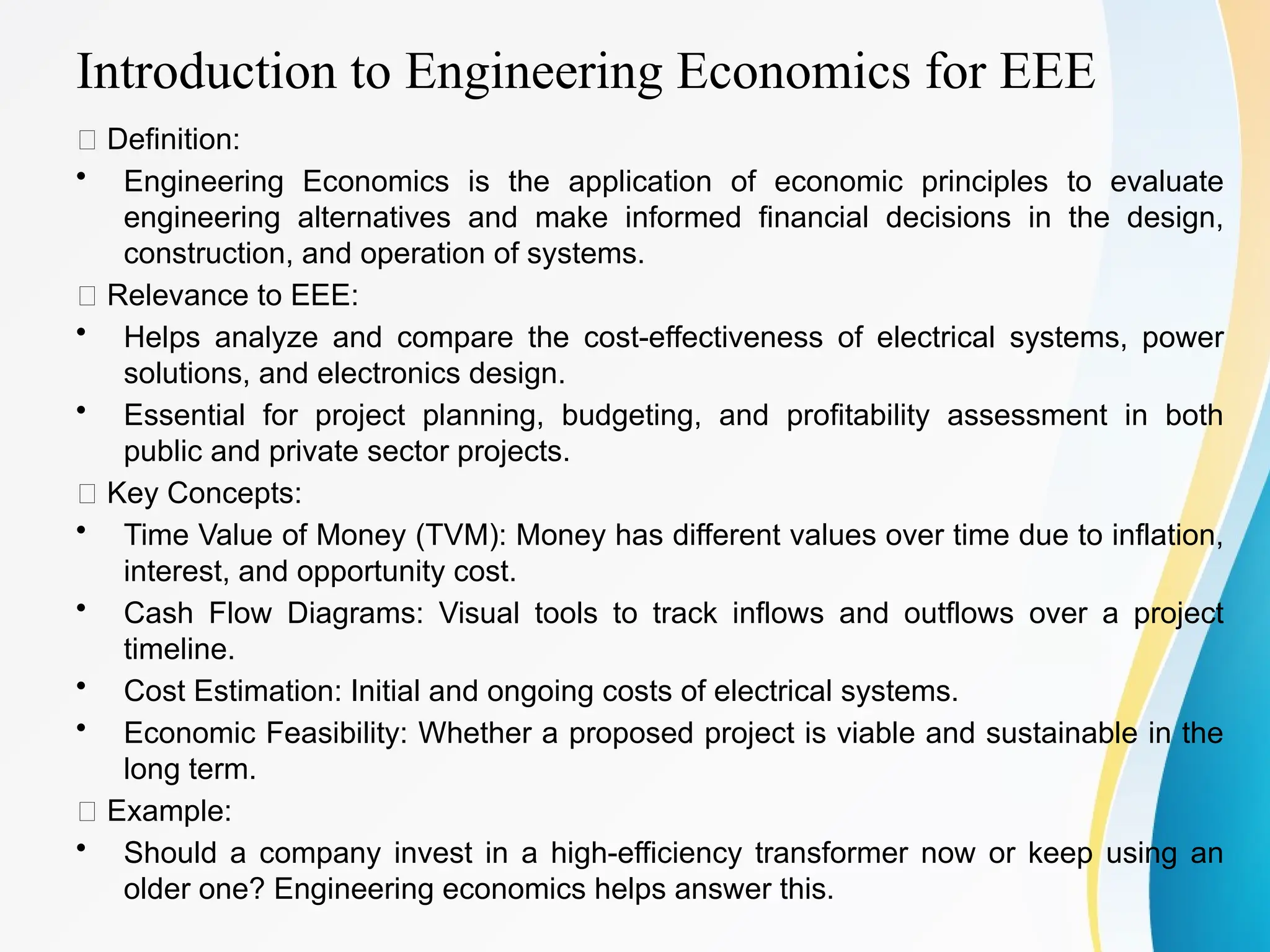 Lecture-1, Introduction to Engineering Economics .pptx