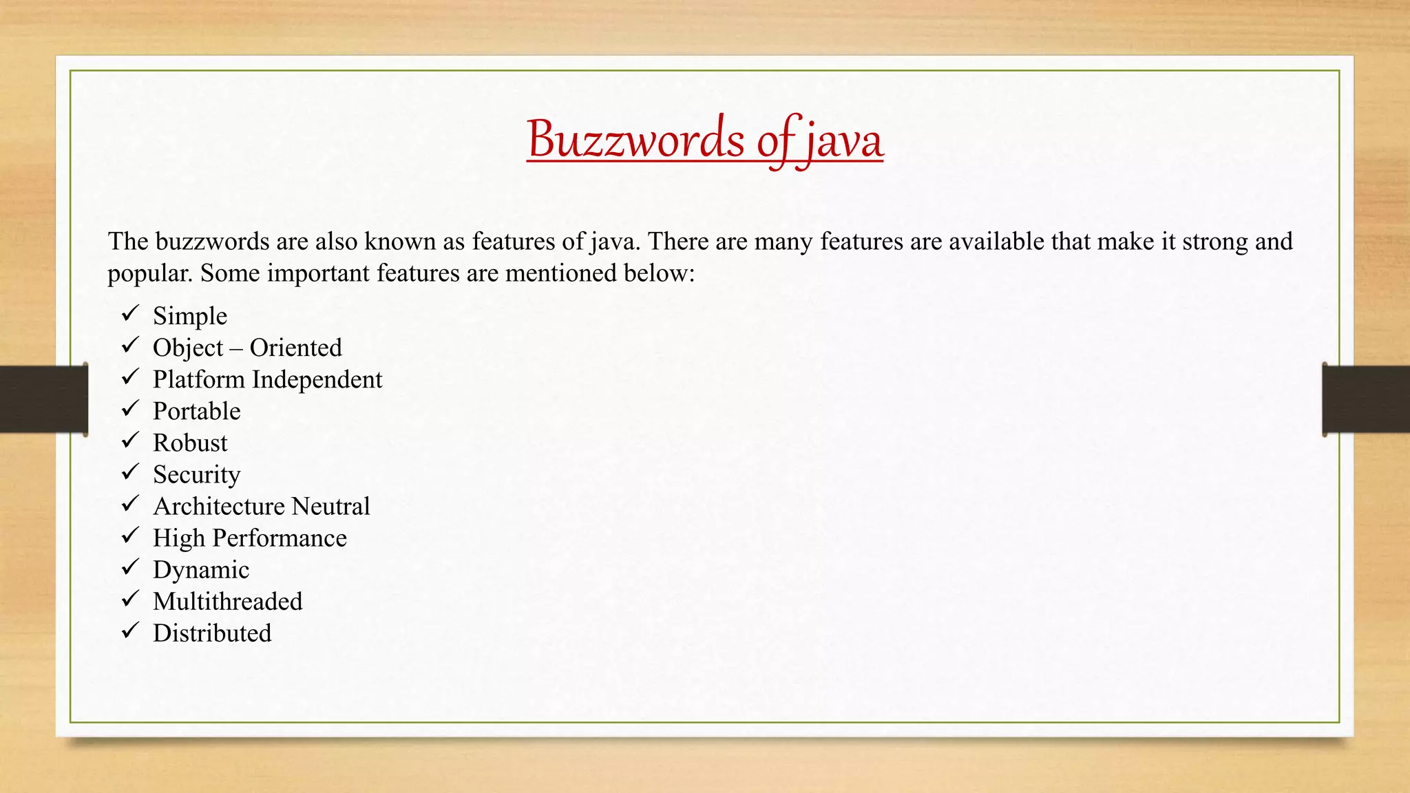 Lecture 1 Introduction To Java Pptx Programming Languages Computing