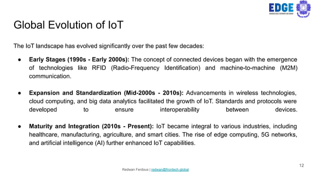 Lecture-1_IoT and Robotics skill Development Program_2024_EDGE_Jahangirnagar University | PPT