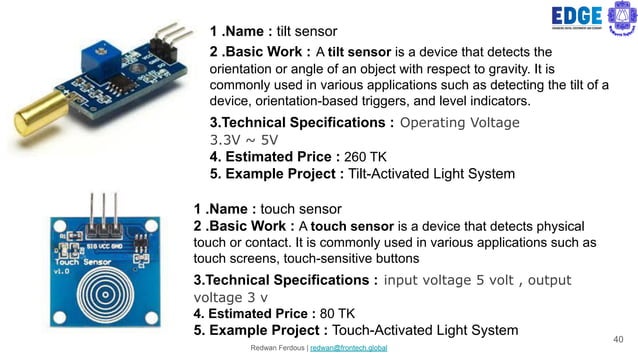 Lecture-1_IoT and Robotics skill Development Program_2024_EDGE_Jahangirnagar University | PPT