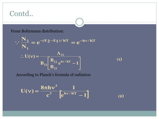 essential Lecture Lasers physics basics | PPT