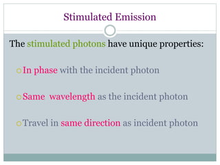 essential Lecture Lasers physics basics | PPT