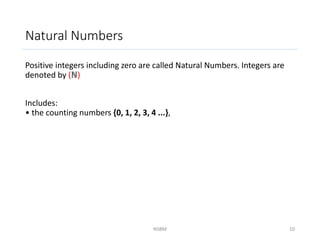 Lecture 1 (numbers and laws of indices) | PPTX