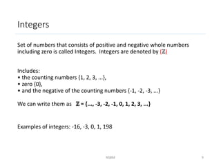 Lecture 1 (numbers and laws of indices) | PPTX
