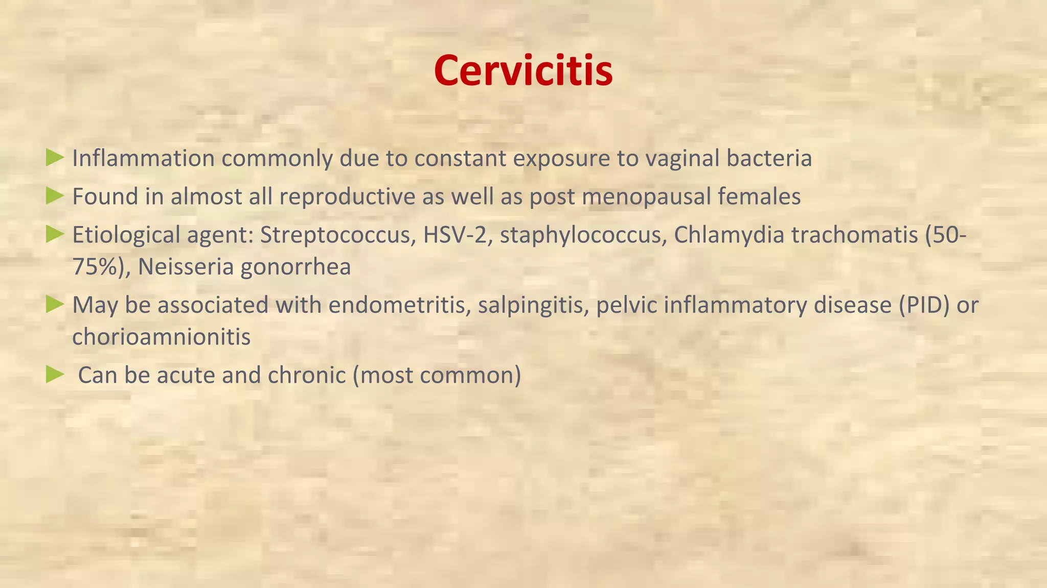Lecture 1 Pathology: Cervix pdf | PDF