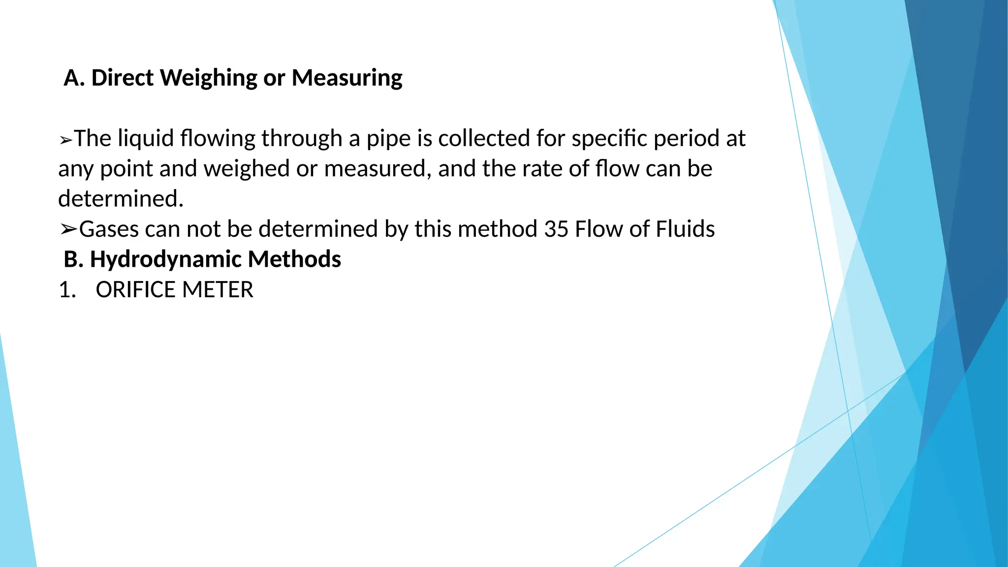 lecture-1 Flow of Fluids Types of manometers, Reynolds number and its ...