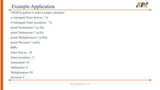 university notes Lecture - 1 (Python) E-Notes.pptx
