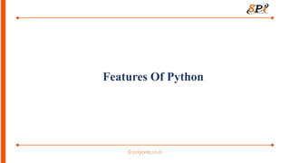 university notes Lecture - 1 (Python) E-Notes.pptx