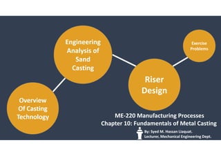 manufacturing engineering - casting technology | PDF