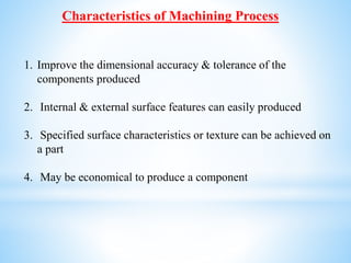 Lecture 2 (Manufacturing process-1) | PPT