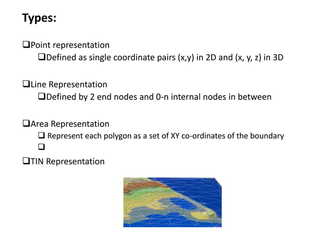Geographic Phenomena and their Representations | PPTX