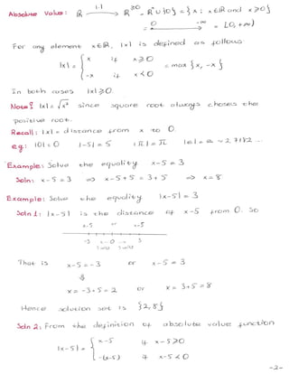 Calculus I-Lecture 2 | PDF