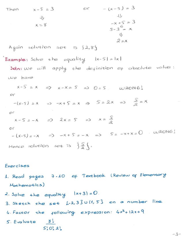Calculus I-Lecture 2 | PDF