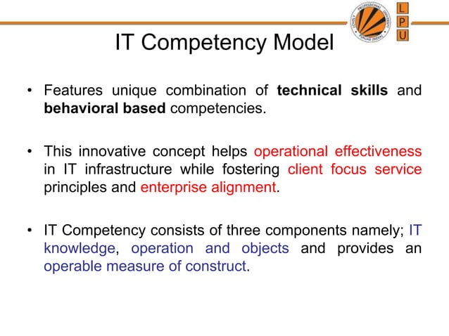 Competency Model Development | PPTX