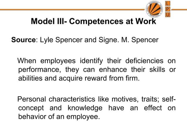 Competency Model Development | PPTX