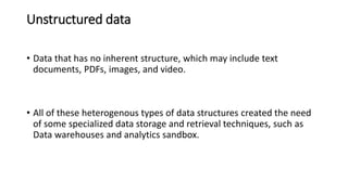 Introduction to Big Data Analytics | PPTX