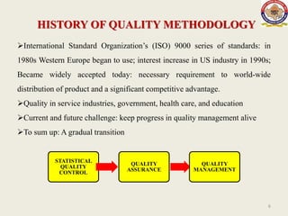 Lecture 2 (quality methodology and quality control) | PPTX
